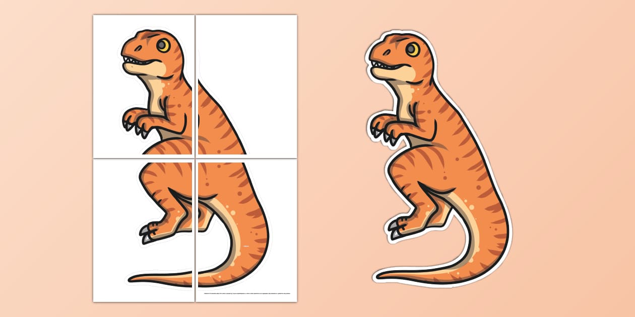 Large Dinosaur Display Cut-Out - Twinkl Cut-Outs - Twinkl