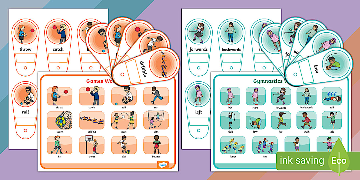 PE in the Classroom Visual Clues Pack - Primary Resources