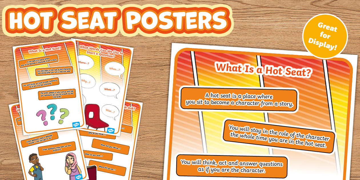 Hot Seat Posters