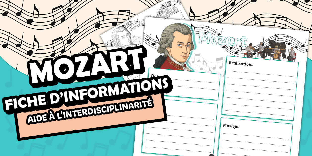 Fiche d'informations : Mozart