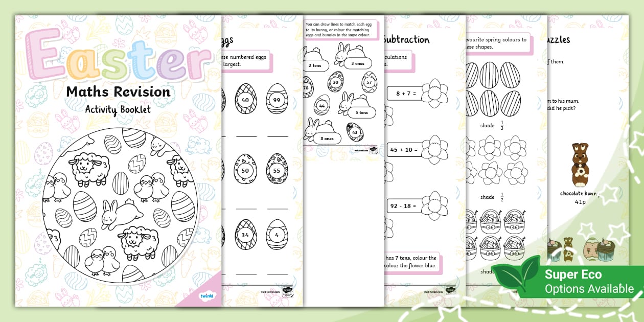Easter Activities Booklet (Ages 5 -7) (Teacher-Made)