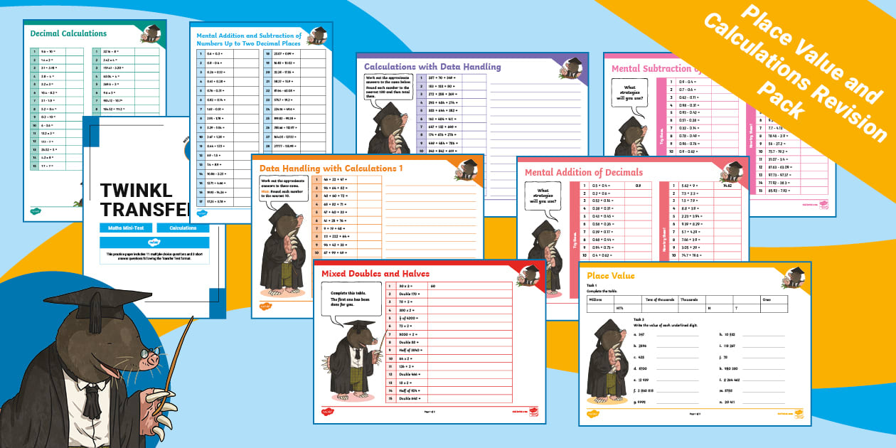 Place Value and Calculations Revision Pack