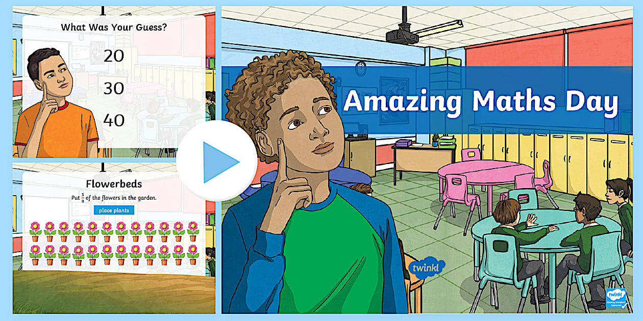 CFE Amazing Maths Day Primary 6 PowerPoint (teacher made)