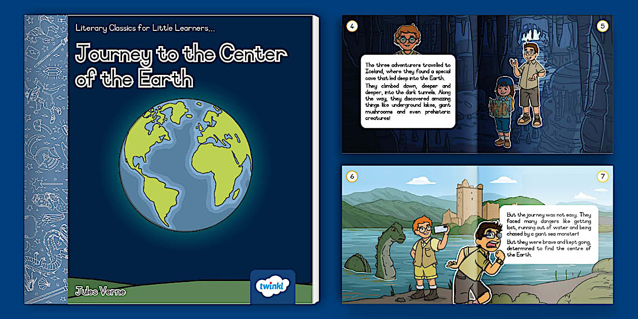 Literary Classics: Journey to the Centre of the Earth