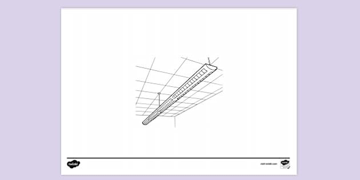 Classroom Lights | KS1 Colouring Sheets | Twinkl Resources