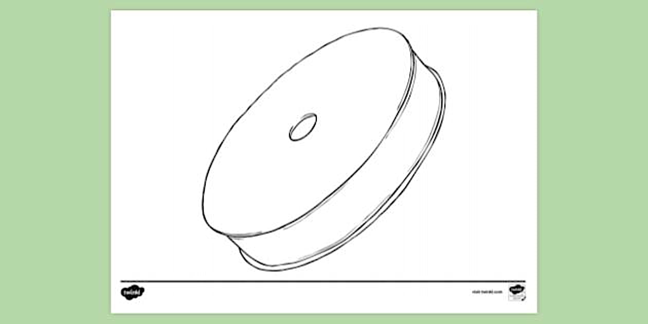 Ribbon Colouring Sheet | Colouring Sheets (Teacher-Made)