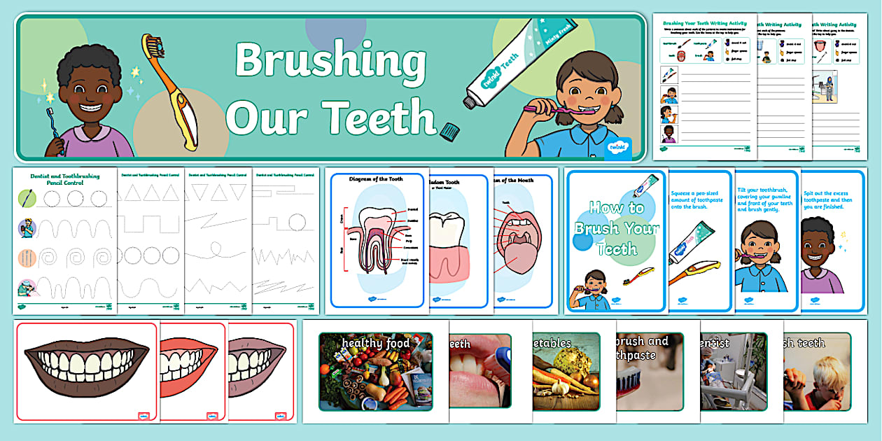 Brush Your Teeth Resource Pack | Twinkl (teacher made)