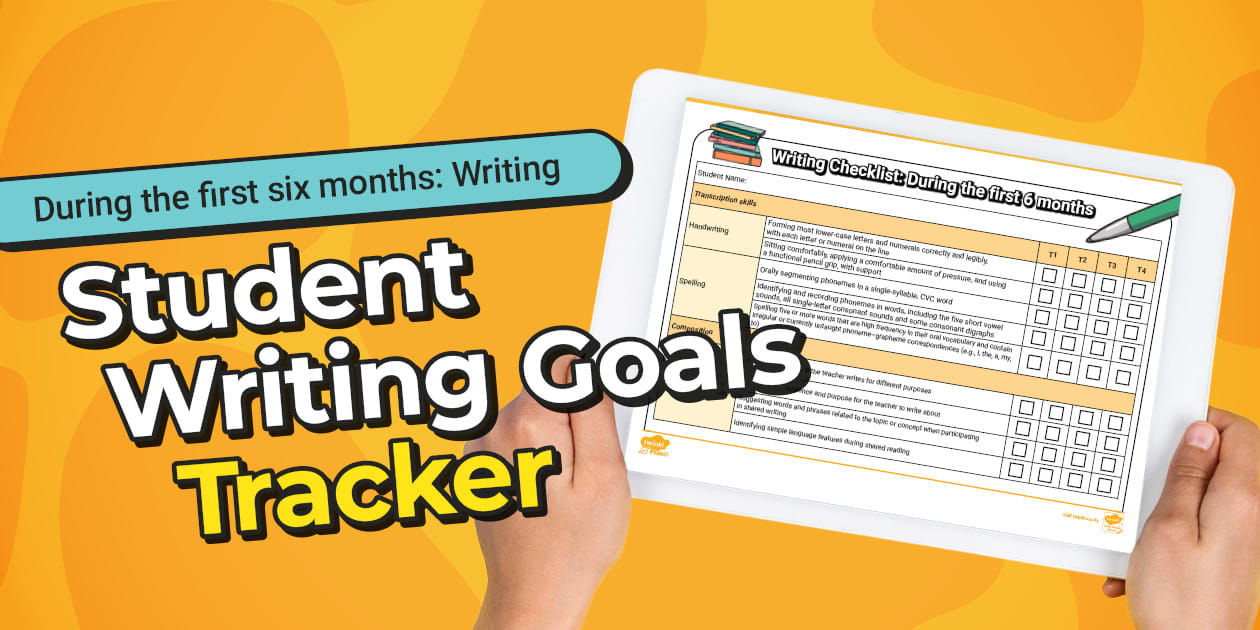 Writing Goals Tracker Tool for New Entrants
