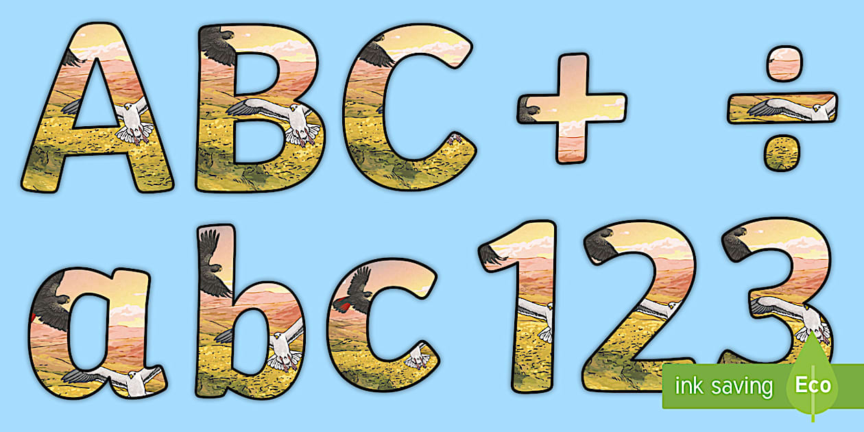 Creation Display Lettering (teacher made) - Twinkl