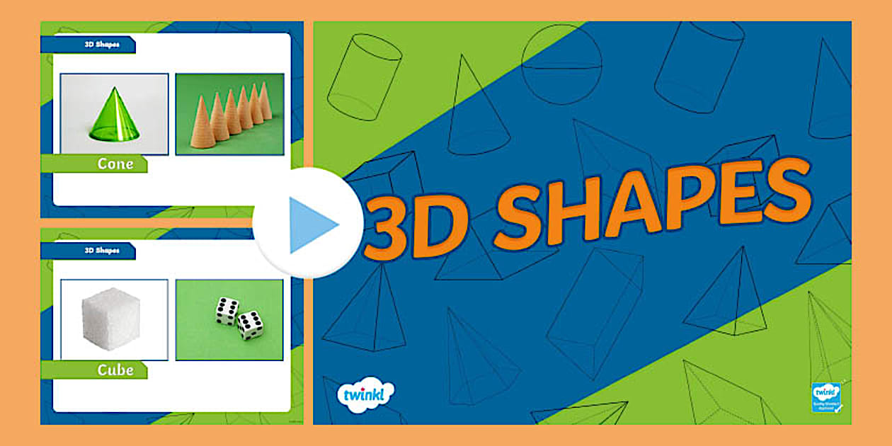 3D Shapes Interactive PowerPoint - Math Resource - Twinkl