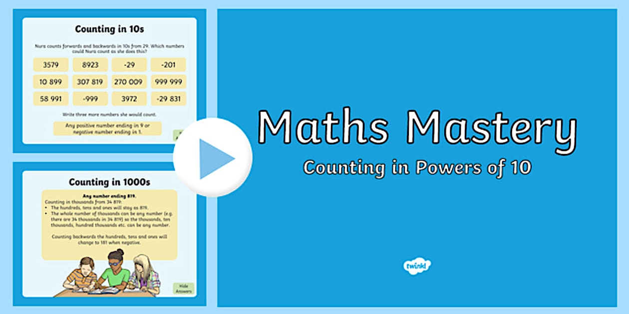 Powers of Ten Math | Place Value | Numbers (teacher made)