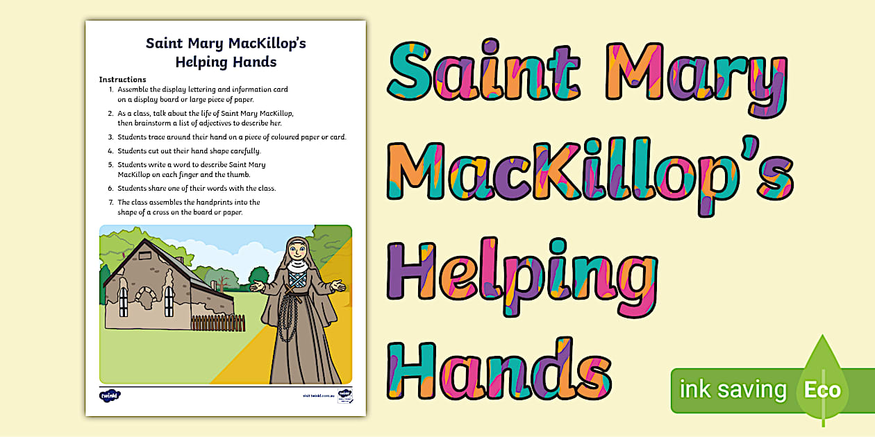Saint Mary MacKillop Collaborative Classroom Display