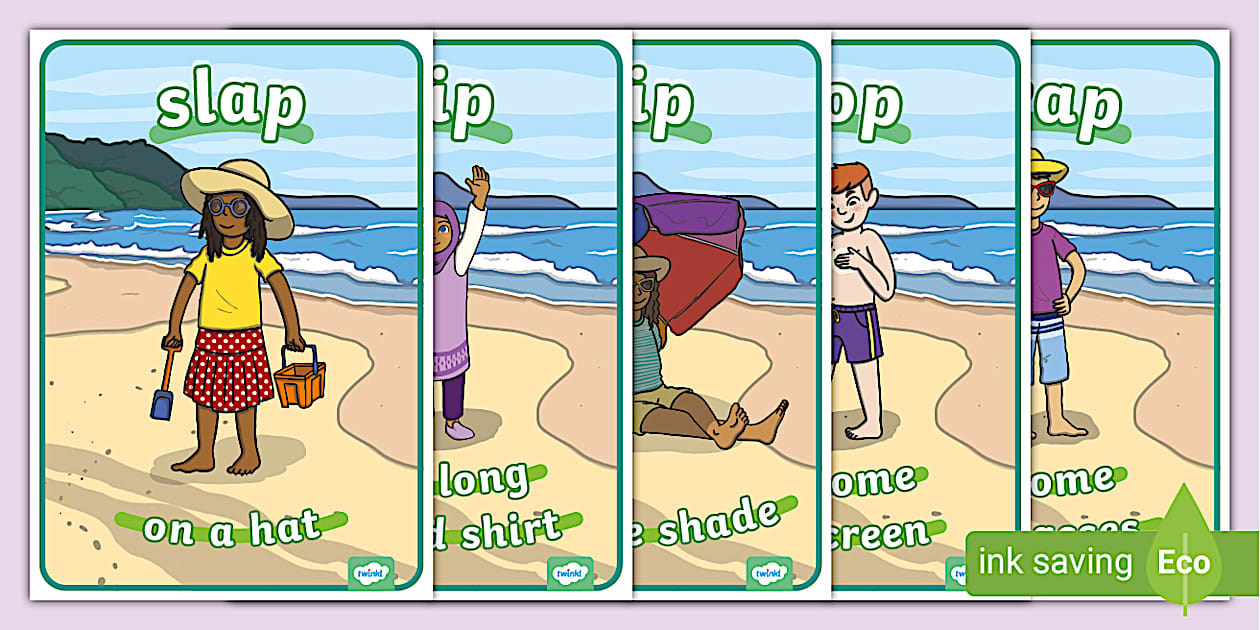 Sun Safety Display Posters | Sun Safety | Twinkl - Twinkl