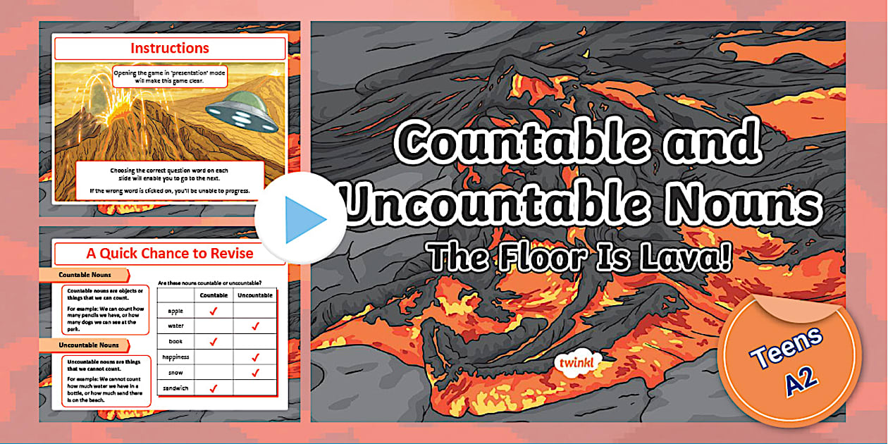 The Floor is Lava (teacher made) - Twinkl