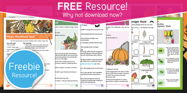 Halloween Family Fun Activity Pack