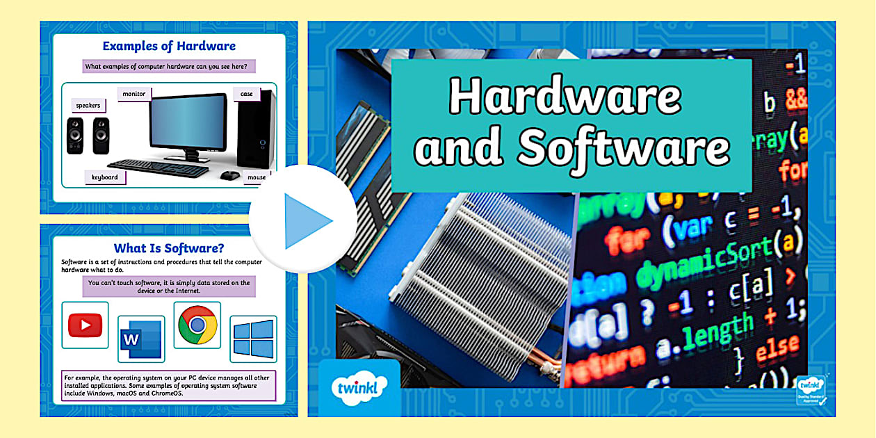 Hardware and Software PowerPoint - Twinkl - KS2 - Twinkl