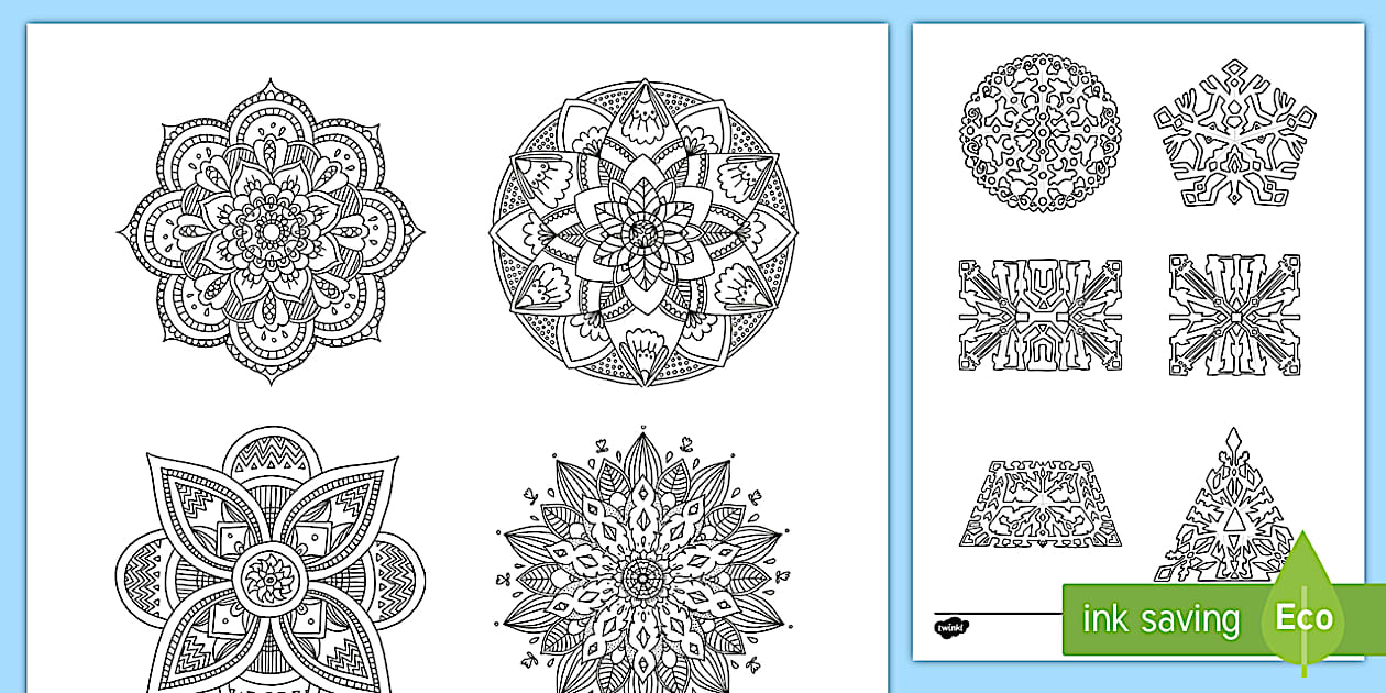Bullet Journal Decals Colouring Page (teacher made) - Twinkl
