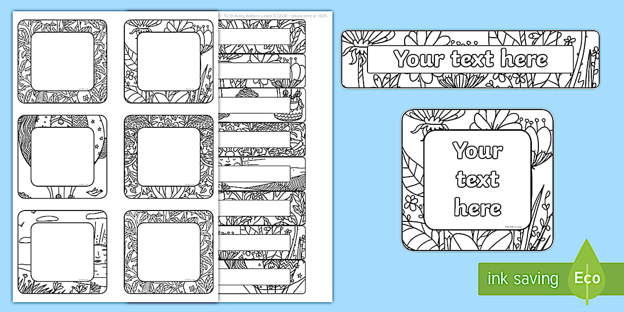 👉 Mindfulness Colouring Matching Peg and Tray Labels Pack