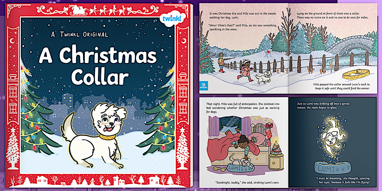 A Christmas Collar eBook - Christmas Book for Children