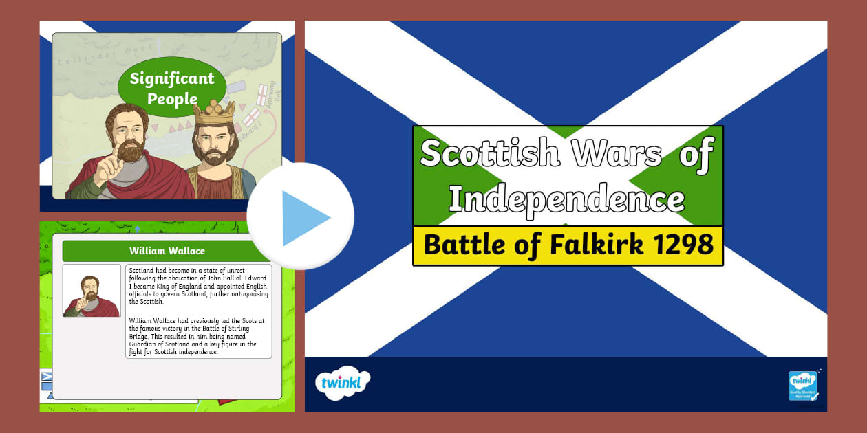 Battle of Falkirk PowerPoint - Twinkl