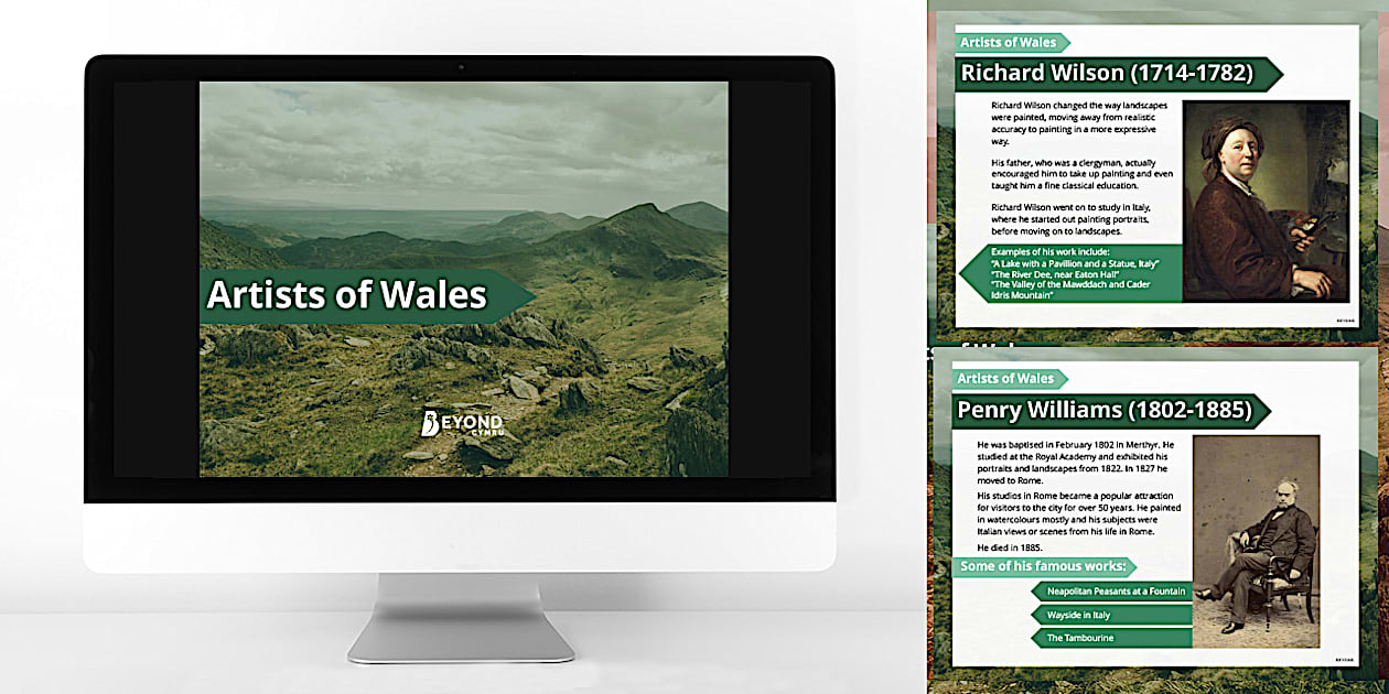 Beyond Cymru: Artists of Wales Presentation (teacher made)