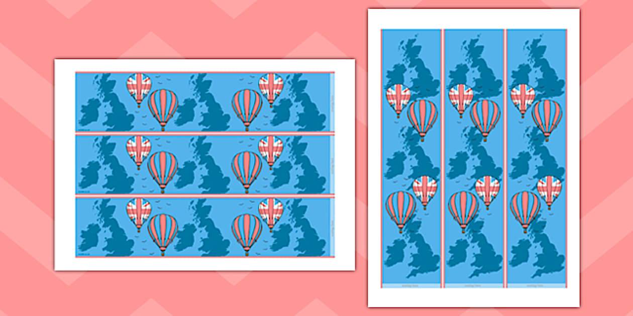 Our Country UK Display Borders (teacher made) - Twinkl