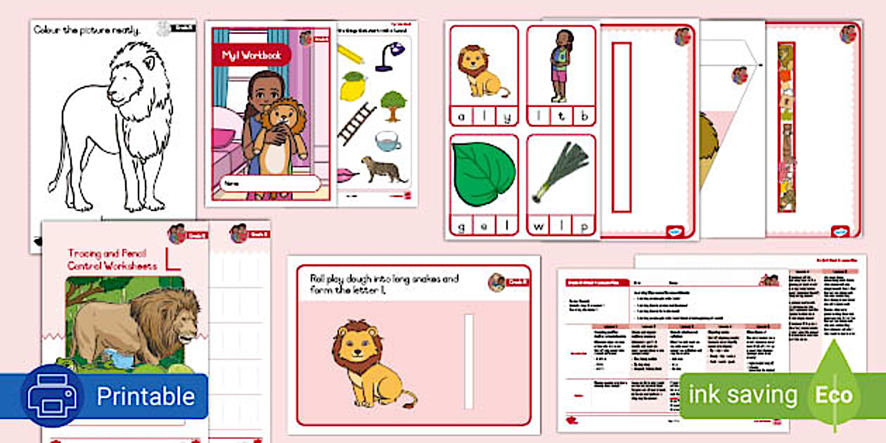 Grade R Phonics Pack L