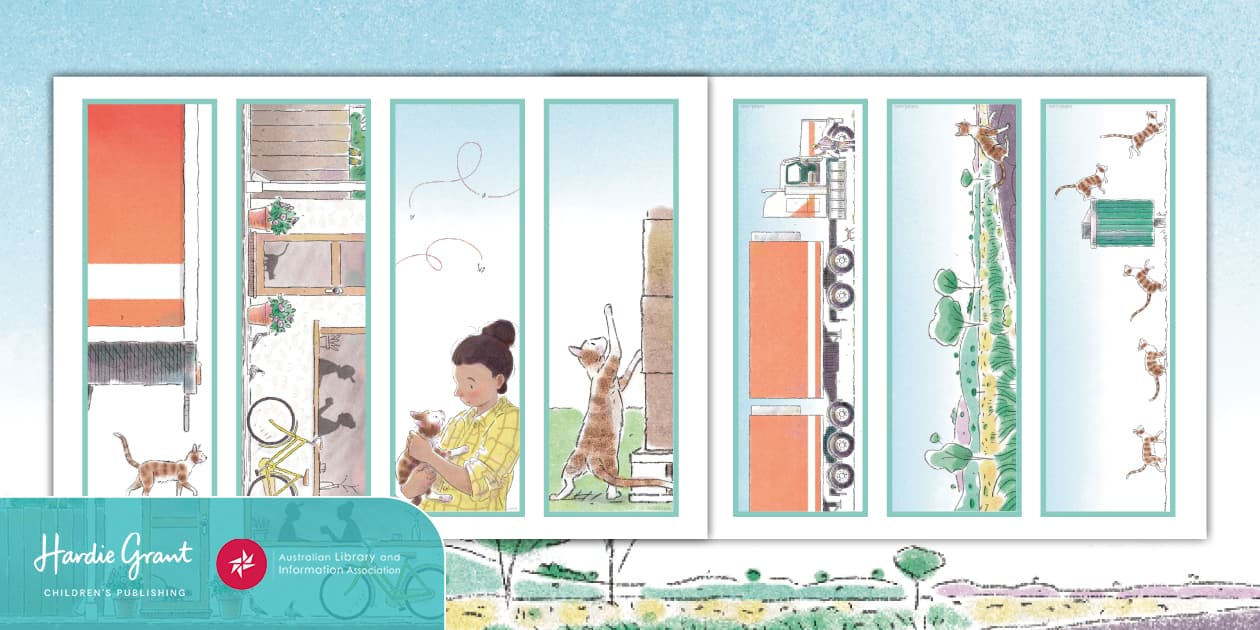 FREE! - 'The Truck Cat' Bookmarks (teacher made) - Twinkl