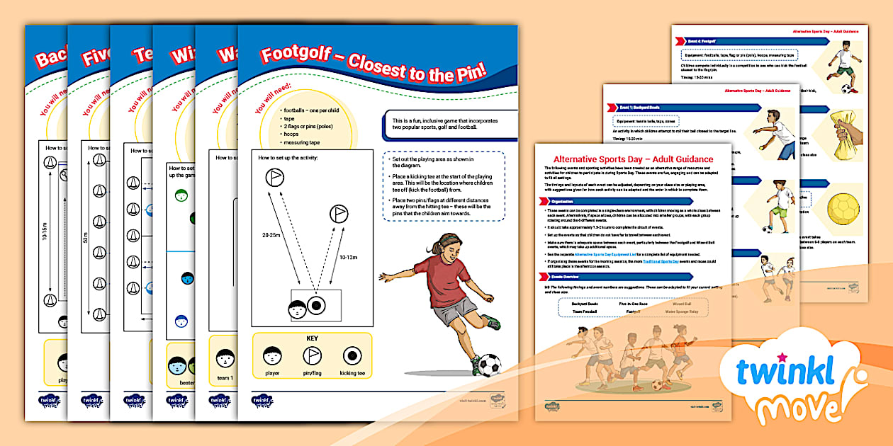 Alternative Sports Day I KS2 Pack I Move PE