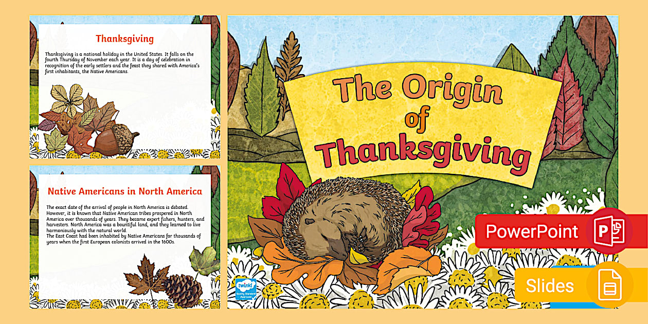 Thanksgiving Google Slides for Grades 3-5 | Twinkl USA