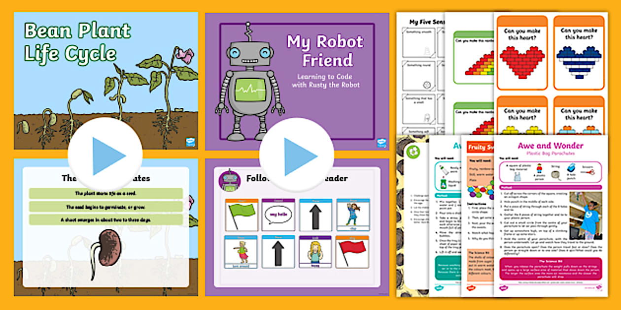 Early Level P1 STEM Home Learning Pack (teacher made)