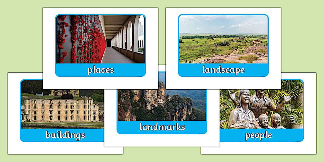 Significant People and Places Display Photos (Teacher-Made)