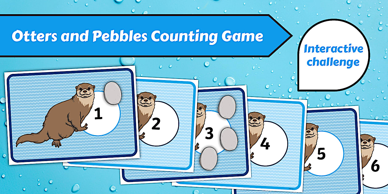 👉 Otters and Pebbles Counting Game