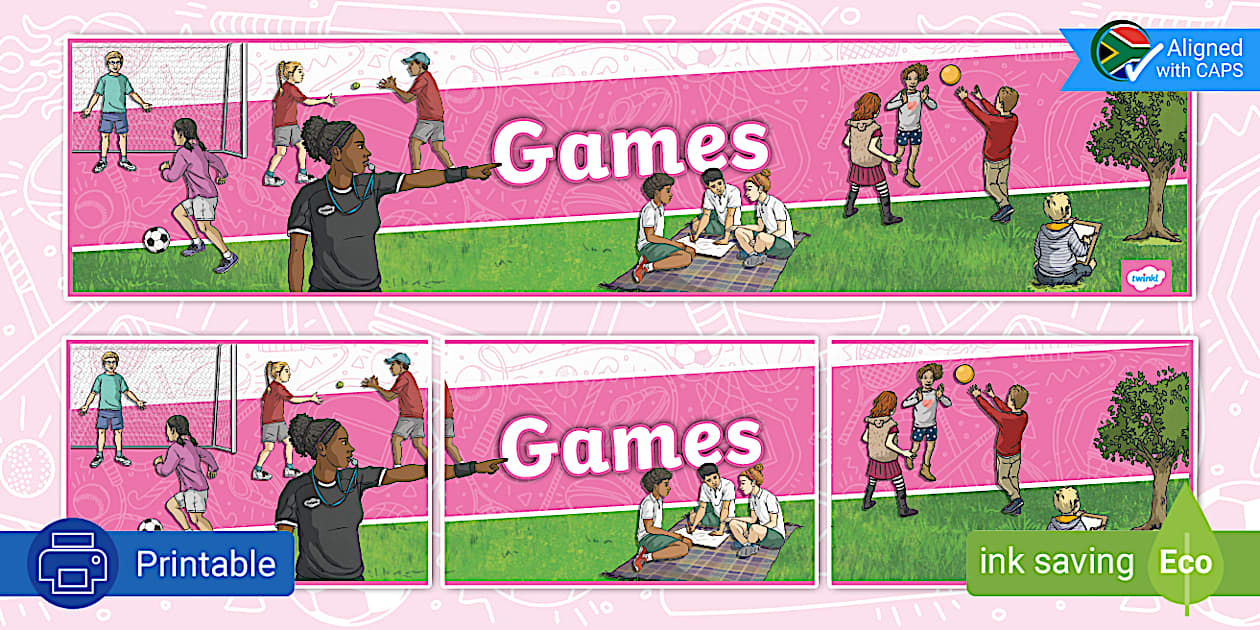 Grade 5 Physical Education Invasion Games Display Banner