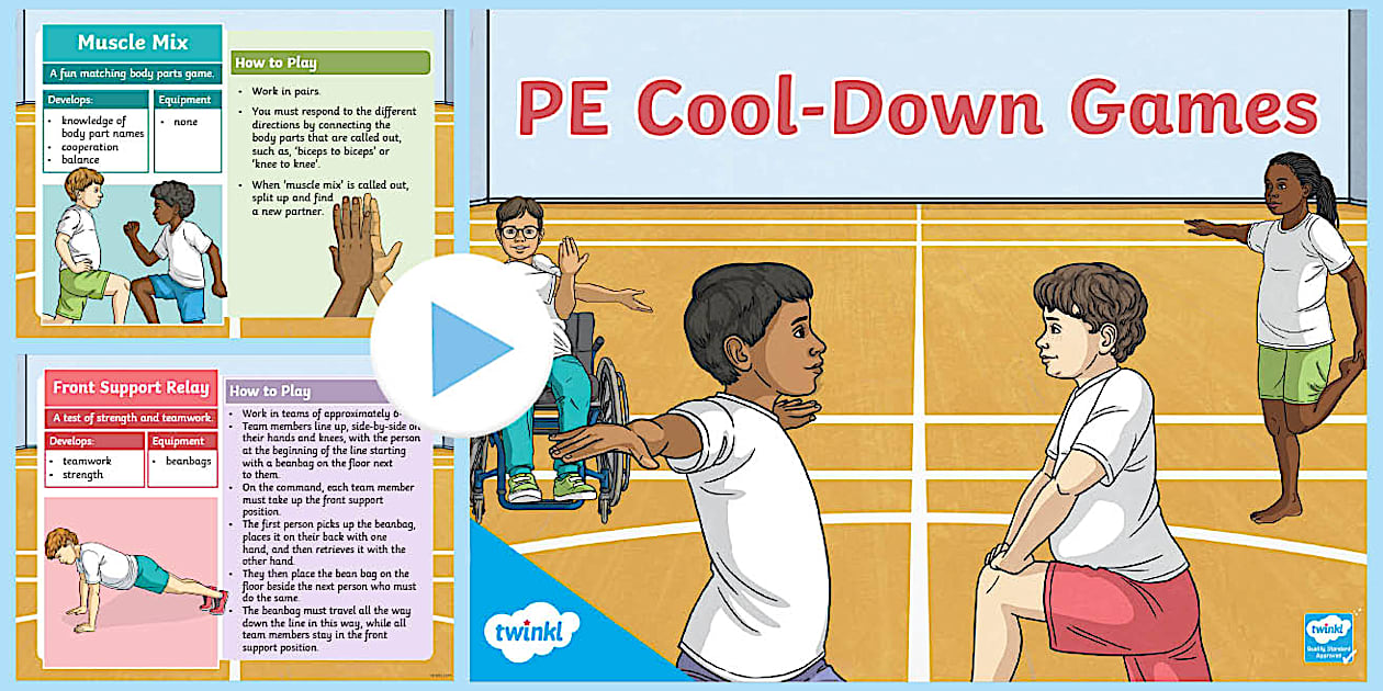 Ks2 Pe Cool Down Games And Activities Cool Down Powerpoint