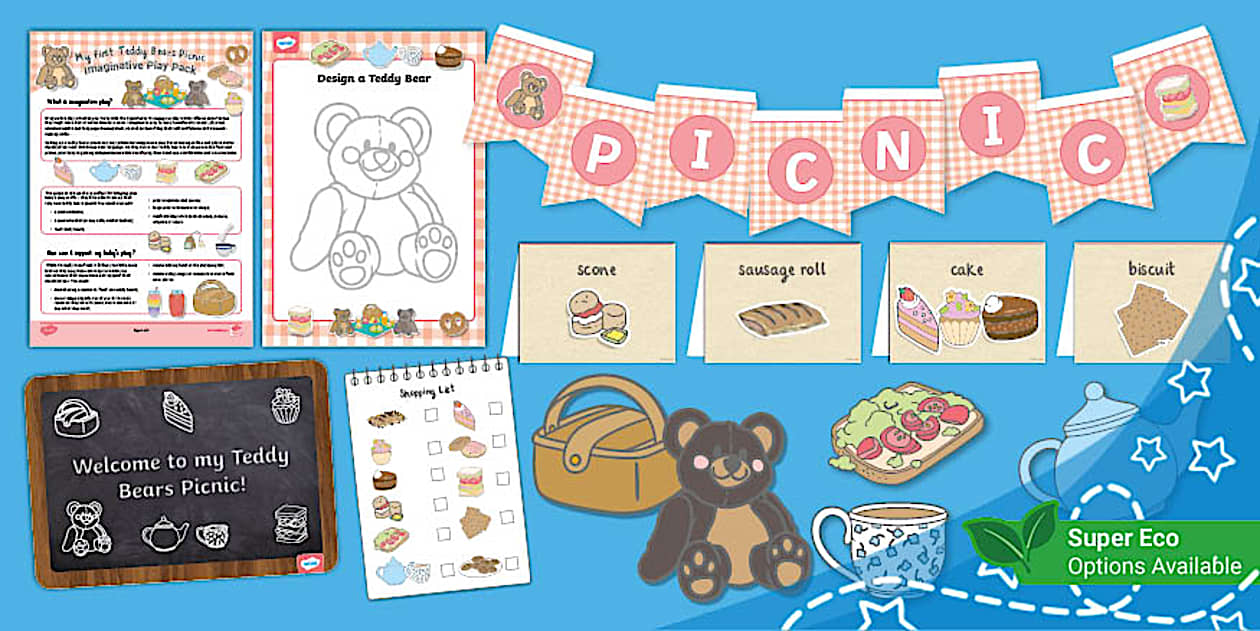 My First Teddy Bears Picnic Imaginative Play Pack - Twinkl