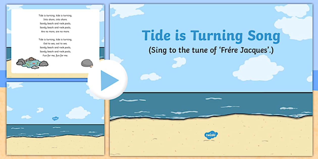 Tide Is Turning Song PowerPoint (teacher made) - Twinkl