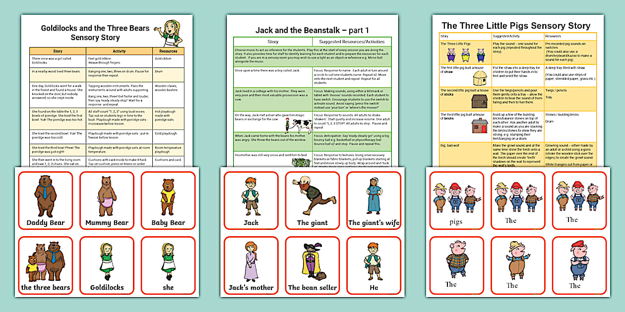 SEND Traditional Tales Starter Pack (Teacher-Made) - Twinkl