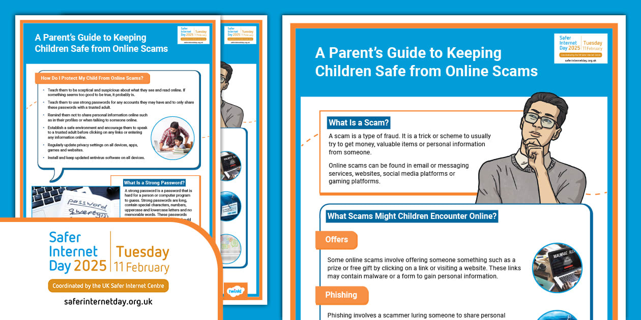FREE! - A Parent's Guide to Keeping Children Safe from Online Scams