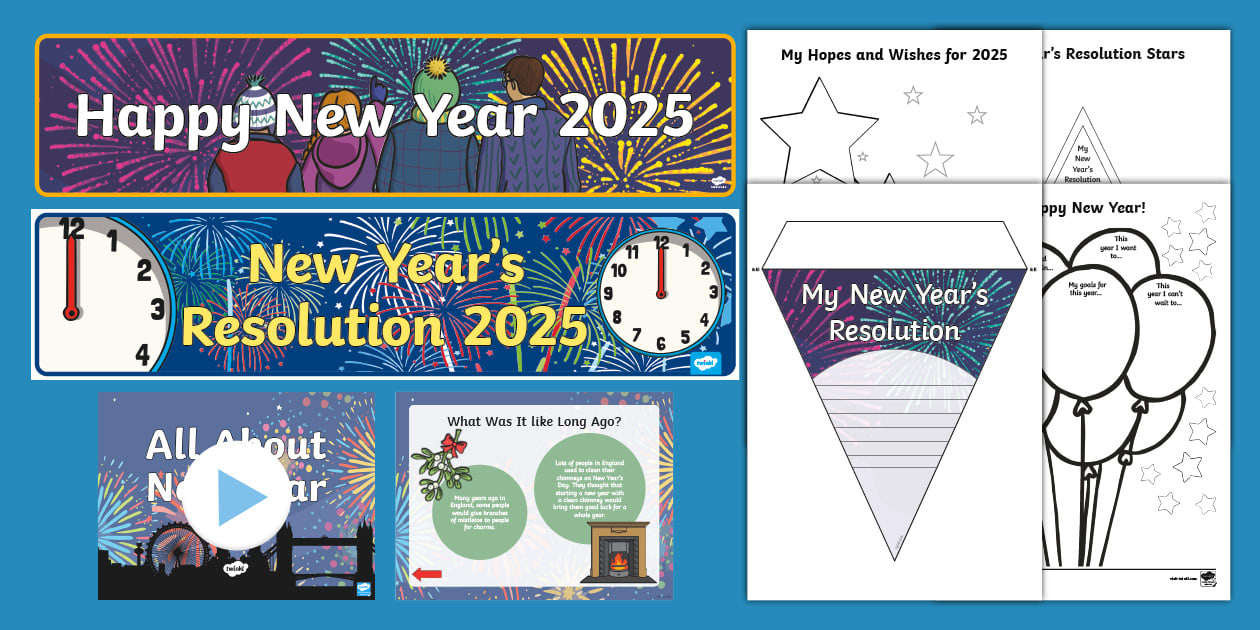 Explaining New Year To Preschoolers – Resource Pack