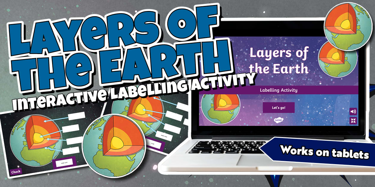 Intermediate Phase Natural Science - Layers of the Earth - Interactive