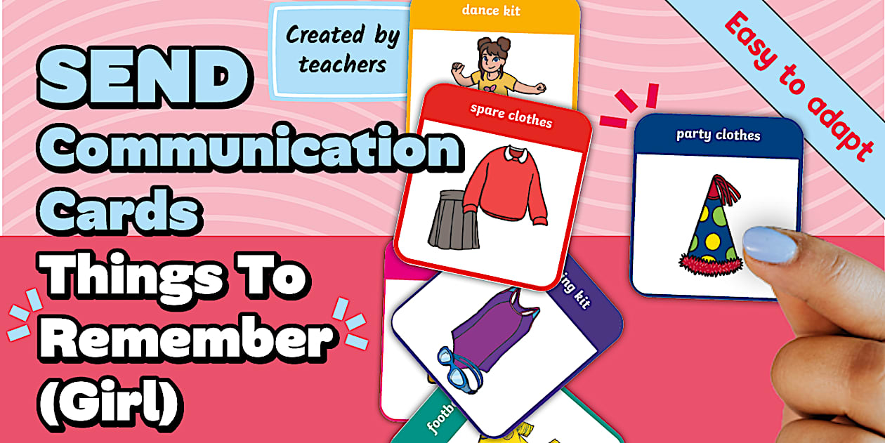 Communication Cards for SEND Learners