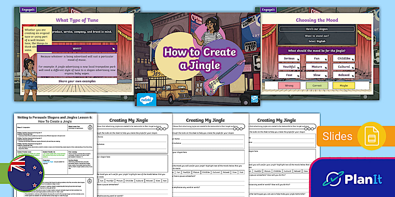 Phase 2 Slogans and Jingles Lesson 6: How to Create a Jingle