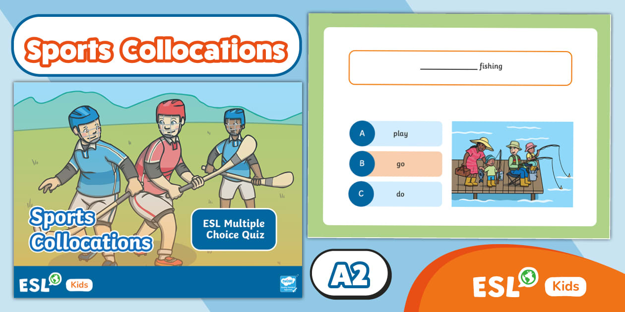 ESL Sports Collocations Quiz [Kids, A2]