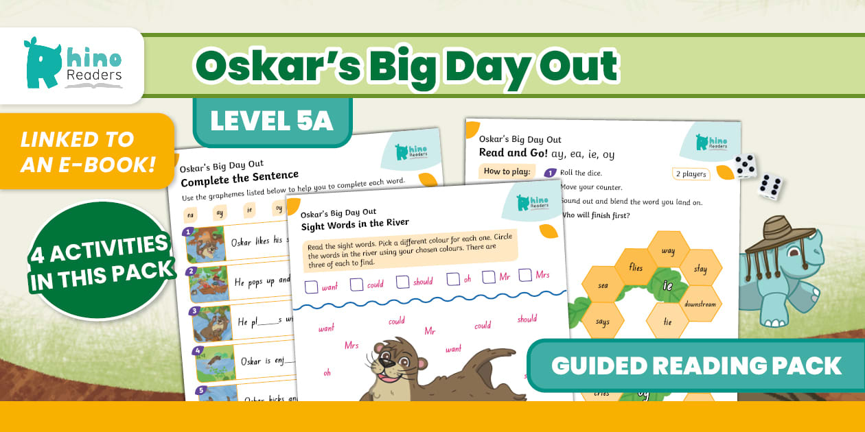 Level 5a First Steps Oskar's Big Day Out Guided Reading Pack