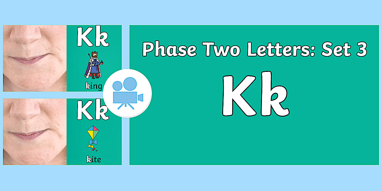 Phase 2 Phonemes : Set 3 'k' Video - Twinkl