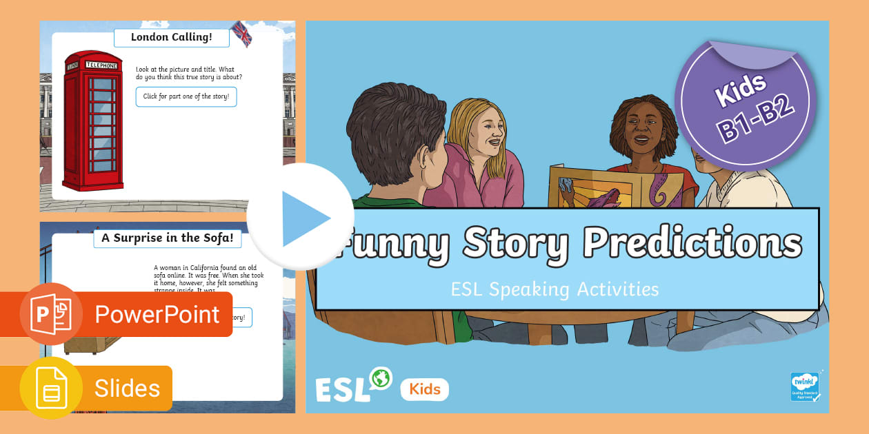 Funny Story Predictions: 5 Speaking Activities for ESL
