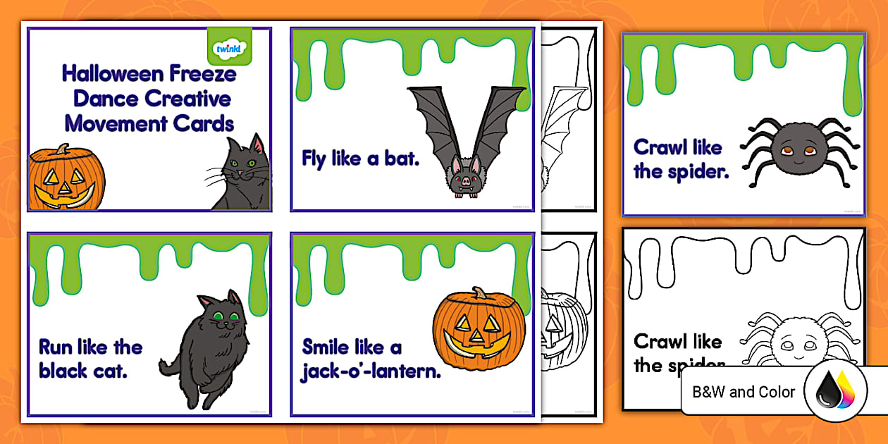 Halloween Freeze Dance | Teaching Resource | Twinkl USA