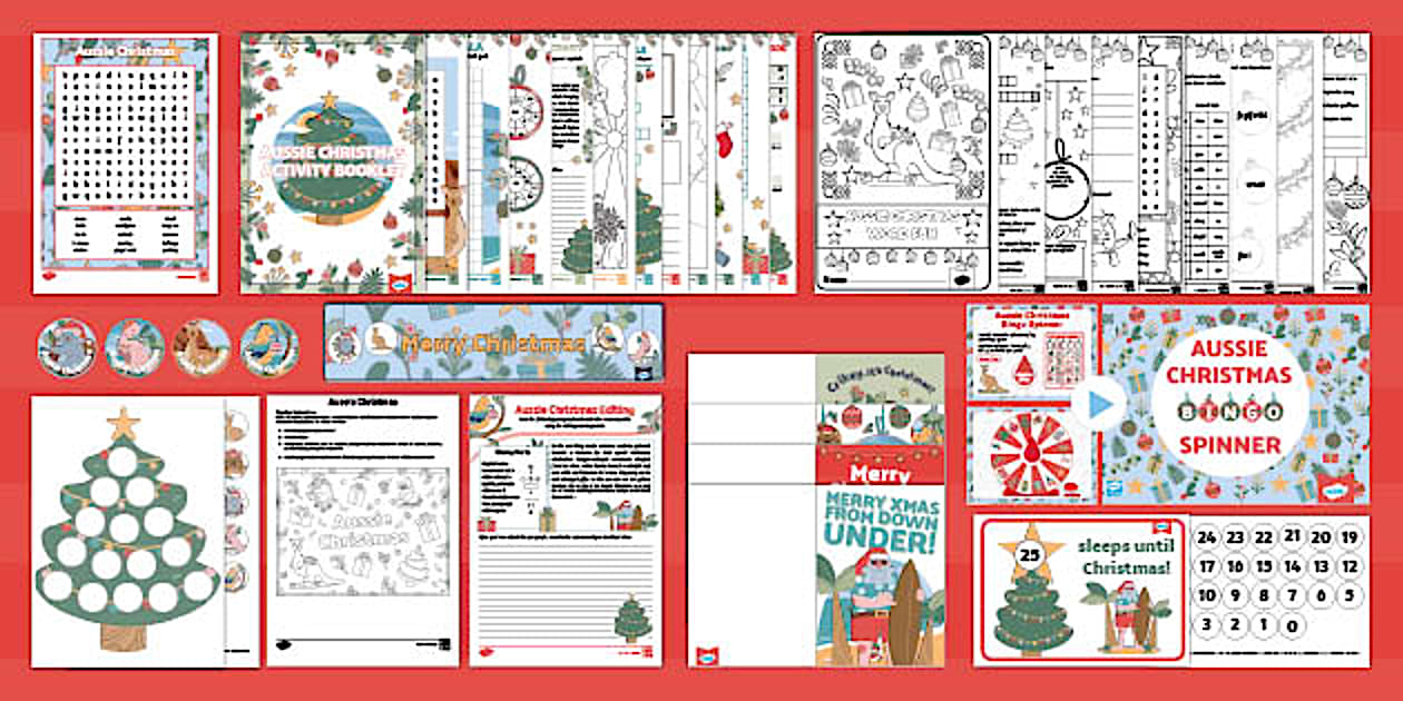 Aussie Christmas 3-6 Mega Resource Pack