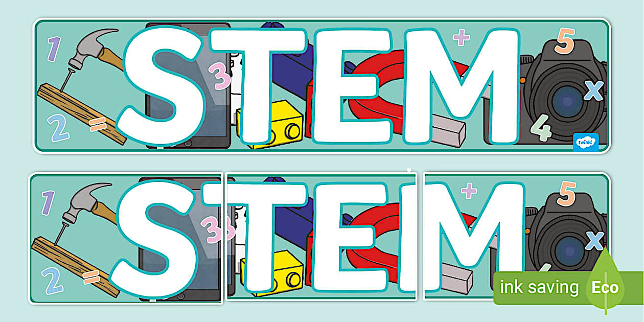 STEM Banner Display | Twinkl (teacher made) - Twinkl
